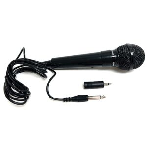 microphone uni directional on off switch 8ft cable plug