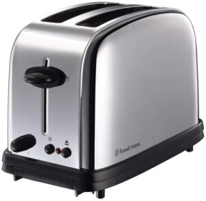 classic 2 slice stainless steel toaster