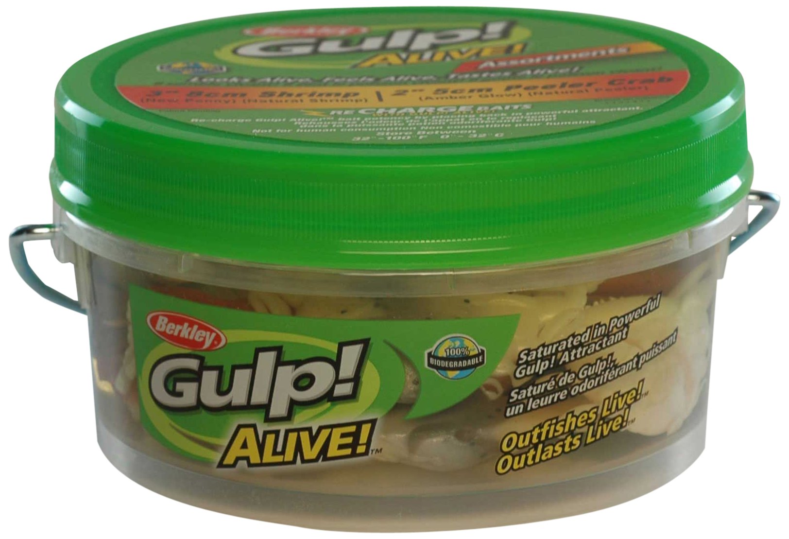 Berkley Gulp! Alive! Shrimp/Peeler Crab Asstmnt,Assorted