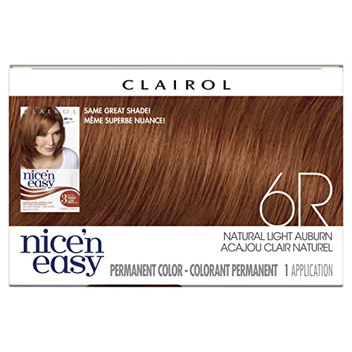 Clairol Nice'N Easy Original 6R Natural Light Auburn (Pack of 3)