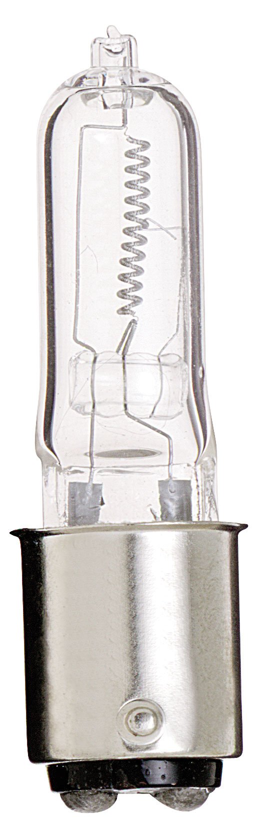 Satco S3159 120V 75-Watt T4 DC Bayonet Base Light Bulb, Clear