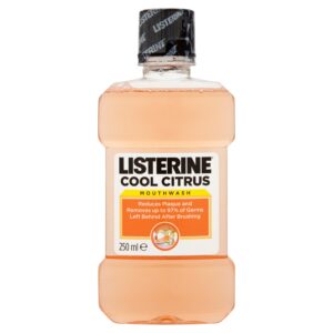 listerine antiseptic mouthwash citrus 250ml