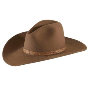 stetson men's seminole 4x felt cowboy hat mink 7 1/4