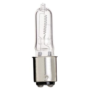 satco s1981 bayonet bulb in light finish, 2.94 inches, 1 count (pack of 1), clear