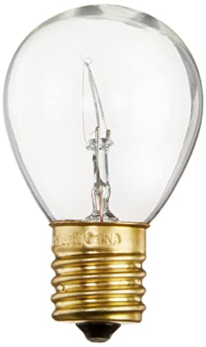 Satco S3629 Intermediate Base 40-Watt S11 Light Bulb, Clear, 1 Count (Pack of 1)