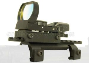 gsg-5 4 reticle red/green dot sight with low mount combo