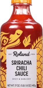 Roland Foods Sriracha Chili Sauce, 17 Ounce Bottle, Pack of 6