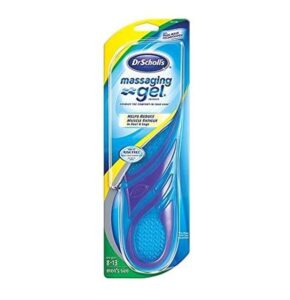 dr. scholl's massaging gel insoles, men (2 pairs)