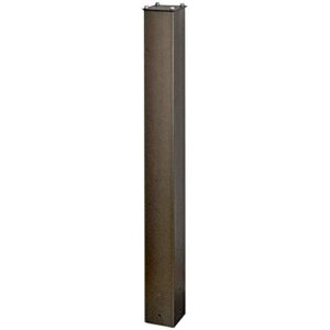 mail boss 7123, bronze in-ground mounting post, 44 x 4 x 4 inches, for use with mailbox,medium