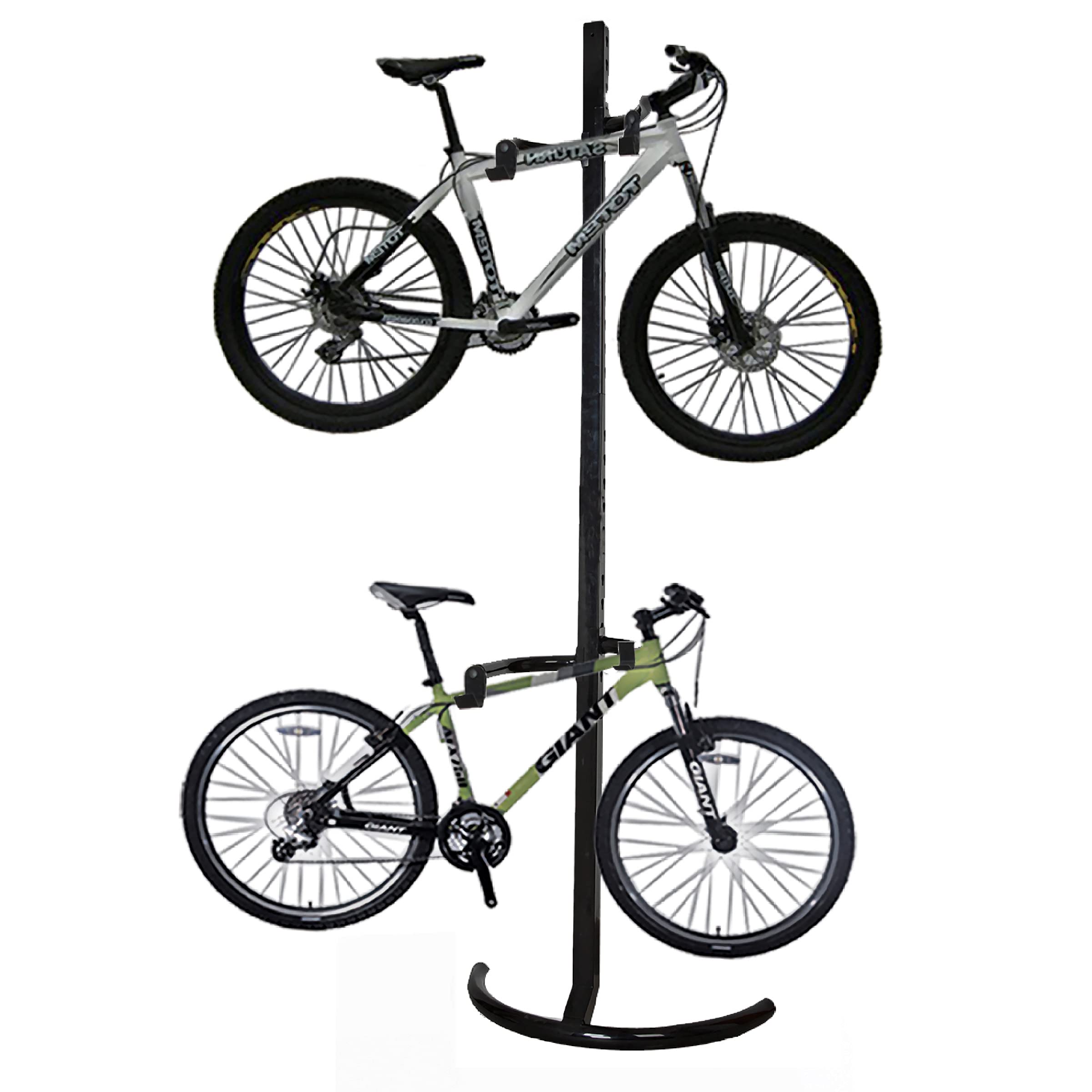 RAD Cycle Gravity Bike Stand Bicycle Rack Storage or Display Holds Two Bicycles Holds up to 125 lbs. No Tools Required