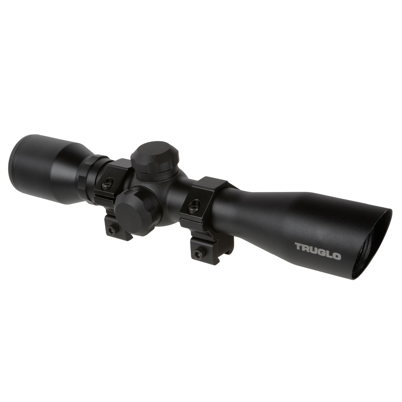 TRUGLO Compact 4x32mm Duplex Reticle Black Riflescope (TG8504BR)