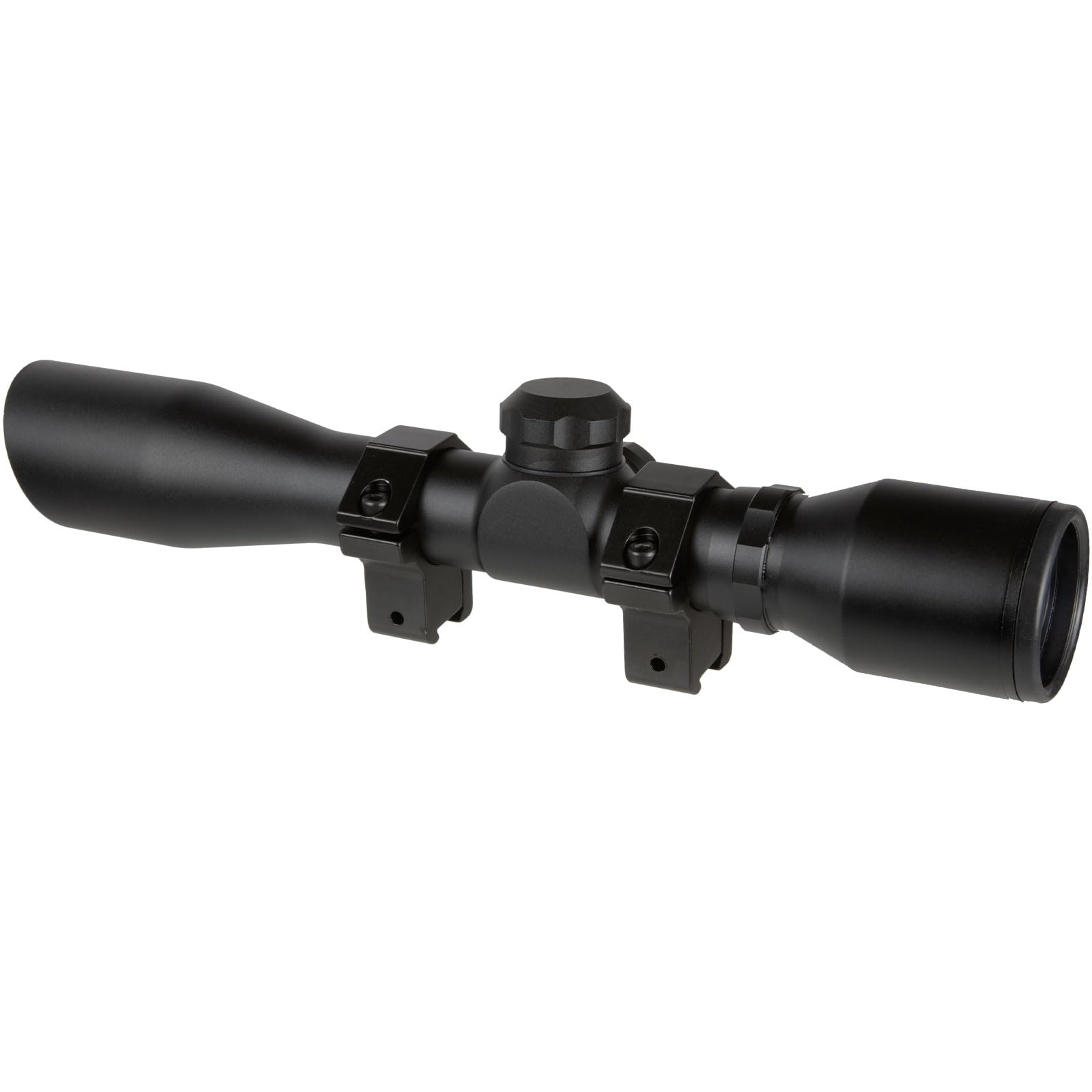 TRUGLO Compact 4x32mm Duplex Reticle Black Riflescope (TG8504BR)