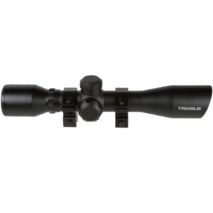 TRUGLO Compact 4x32mm Duplex Reticle Black Riflescope (TG8504BR)