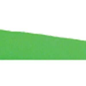 bohning bronco archery vanes (100-pack), neon green