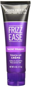 frizz-ease secret weapon touchup creme, 4-ounce tube (pack of 3)