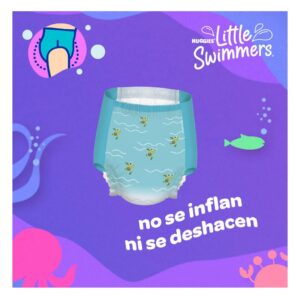 Huggies Little Swimmers Disposable Swim Diapers, Swimpants, Size 3 Small (16-26 lb.), 12 Ct. (Packaging May Vary)