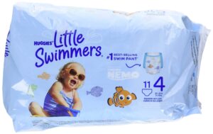 huggies little swimmers disposable swimpants, medium, 11-count