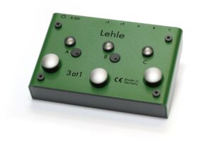 lehle 3 at 1 stereo instrument switcher