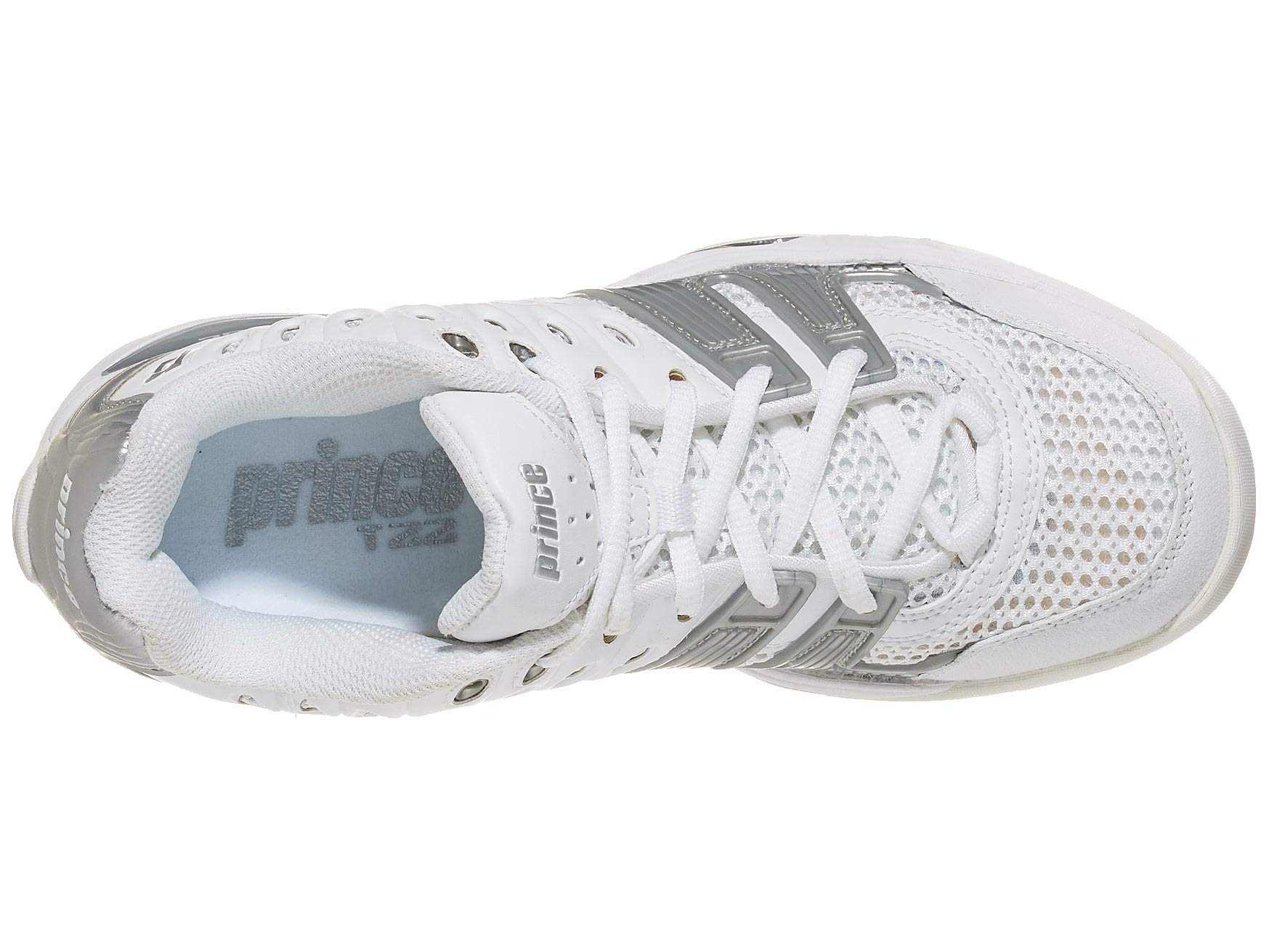 Prince T22 Wom's Wh/Silver 9.5