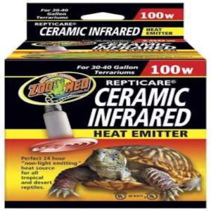 zoo med ceramic infrared heat emitter 100 watts