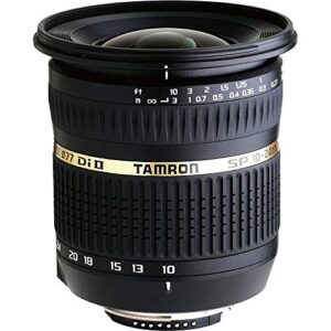 tamron auto focus 10-24mm f/3.5-4.5 sp di ii ld aspherical (if) lens with built-in auto focus motor for nikon digital slr cameras (model b001nii)