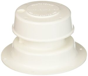 camco 40032 polar white plumbing vent kit, 1 count (pack of 1)