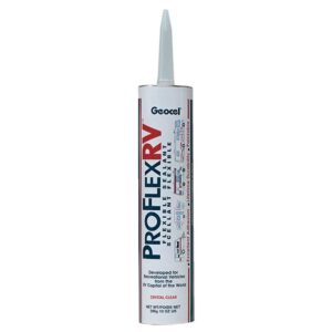 geocel gc28100 pro flex rv flexible sealant - clear