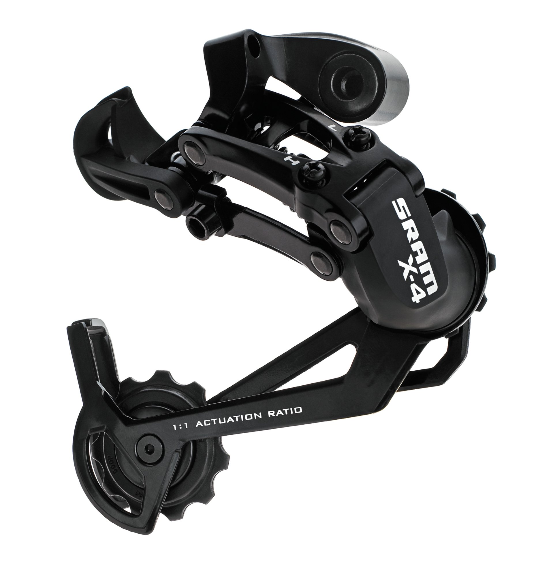 SRAM X4 Rear Derailleur - 7,8,9 Speed, Long Cage, Black