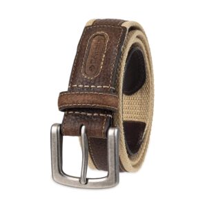 columbia men's comfort stretch casual fabric belt