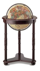 replogle globes westminster globe, antique ocean, 16-inch diameter, large, off/white