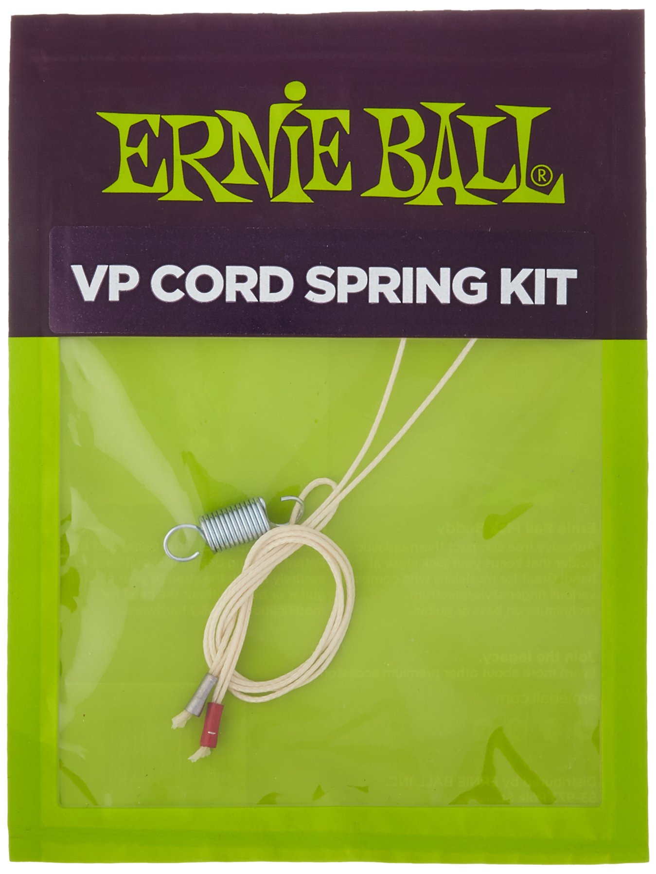 Ernie Ball Cord & Spring Kit, for Full-Size Volume Pedals (P06157)