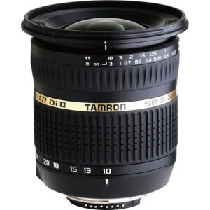 tamron af 10-24mm f/3.5-4.5 sp di ii ld aspherical (if) lens for canon digital slr cameras (model b001e)