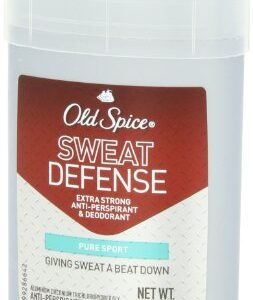 Old Spice, Sweat Defense, Solid Antiperspirant & Deodorant, Pure Sport, 2.6-Ounce Sticks (Pack of 4)