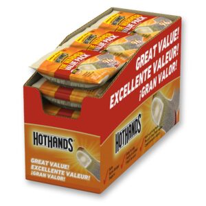 hothands toe warmers - long lasting safe natural odorless air activated warmers - up to 8 hours of heat - 72 pair