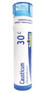 boiron causticum 30c (pack of 5), homeopathic medicine for bed-wetting and bladder incontinence