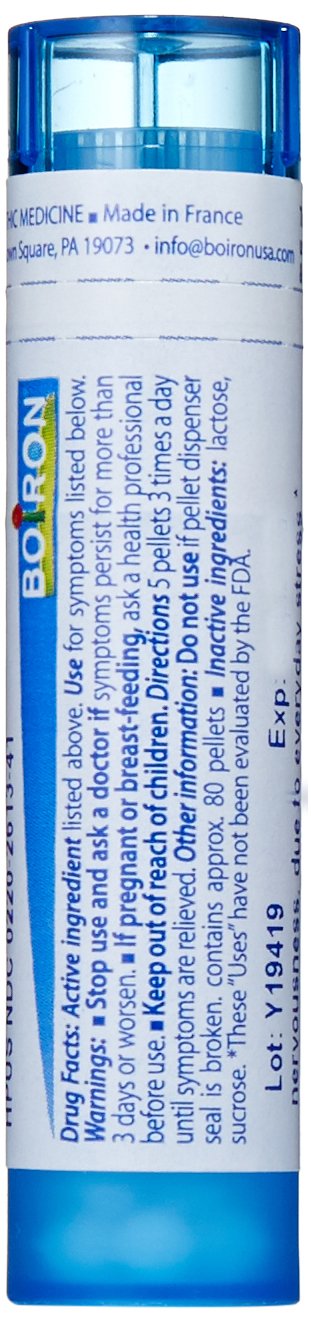 Boiron Ignatia Amara 30C, Homeopathic Medicine for Stress (Pack of 5)