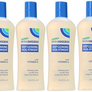 Palmer's Skin Success Deep Cleansing Facial Astringent With Vitamin E, 8.5 Ounce (Pack of 4)