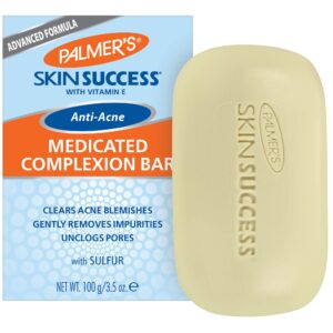 palmer's skin success eventone medicated anti-acne complexion soap bar, 3.5 ounces (pack of 12)