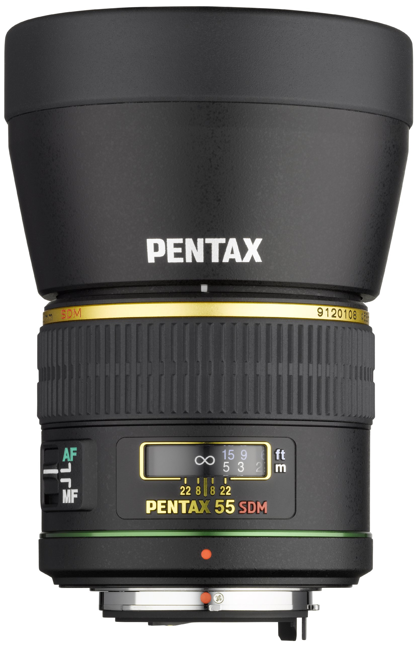 Pentax SMC DA* 55mm f/1.4 SDM Prime Standard Lens w/ Case for Pentax Digital SLR Cameras