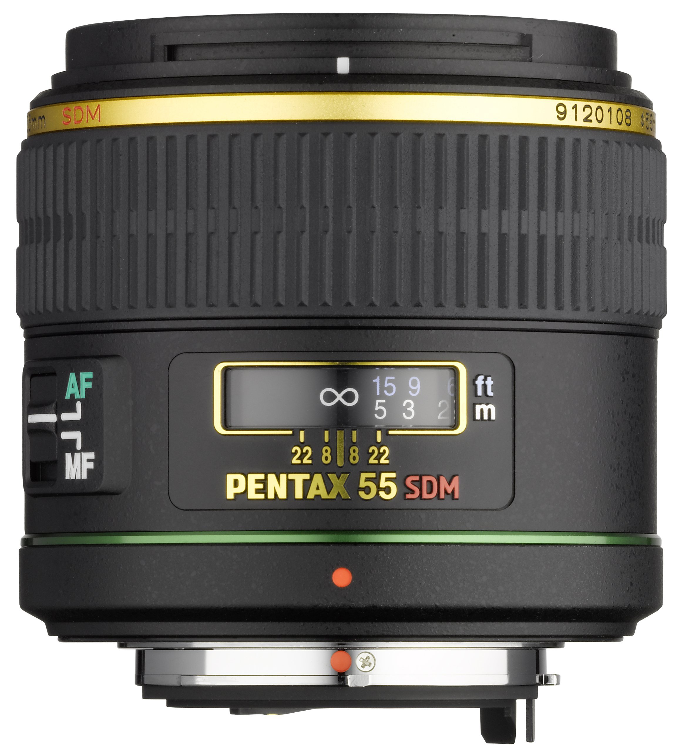 Pentax SMC DA* 55mm f/1.4 SDM Prime Standard Lens w/ Case for Pentax Digital SLR Cameras