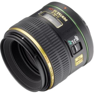 Pentax SMC DA* 55mm f/1.4 SDM Prime Standard Lens w/ Case for Pentax Digital SLR Cameras