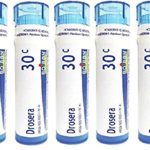 Boiron Drosera Rotundifolia 30C, Homeopathic Medicine for Coughing (Pack of 5)