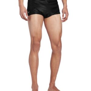 Speedo Men's Swimsuit Square Leg Nylon Mesh Training Suit - Manufacturer Discontinued