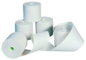 rexel ib405020 thermal paper roll for ibico 1491x/ 1228x calculators - white (pack of 5)