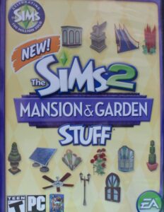 the sims 2: mansion & garden stuff - pc