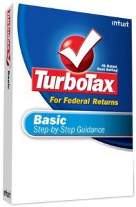 turbotax basic federal + efile 2008 [old version]