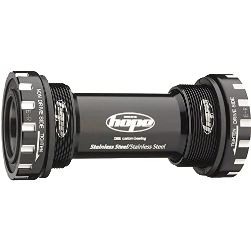 Hope Mtn stainless BB, 68/73mm - black