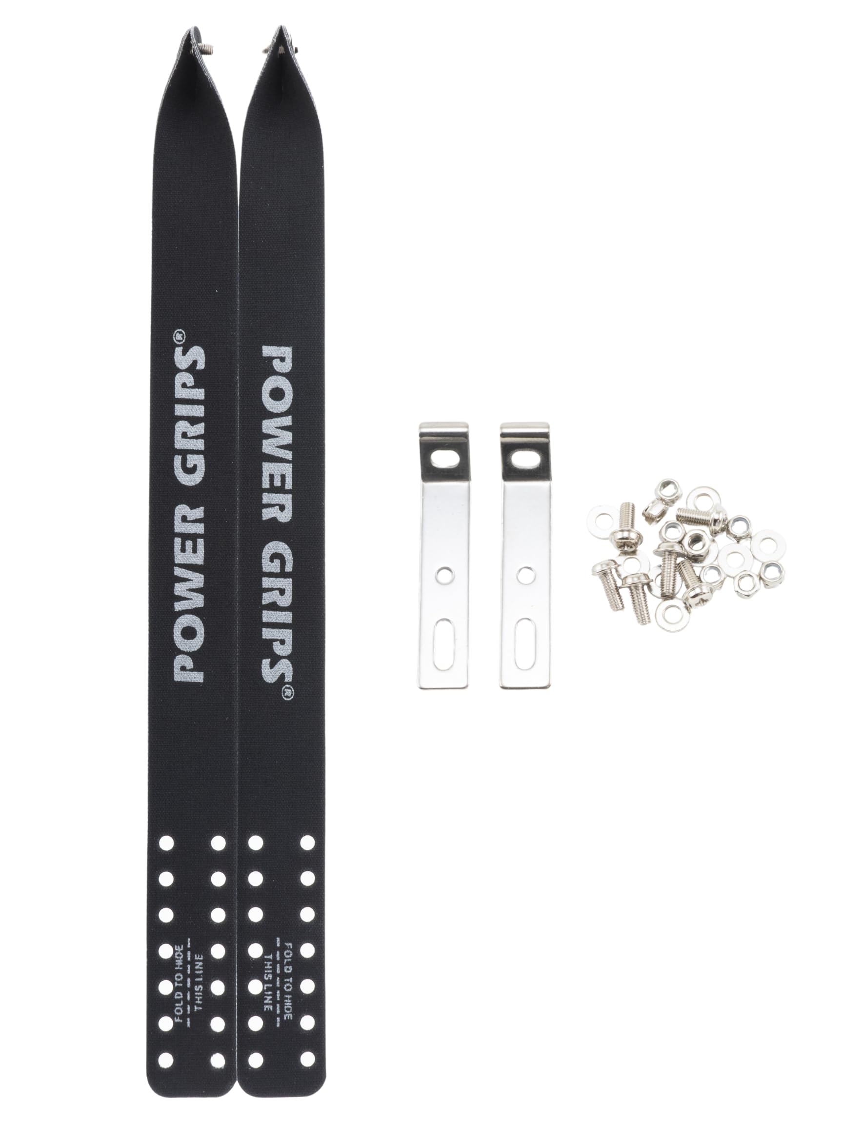 Power Grips Extra Long Strap Set (Black), 375mm (PG-XLONG)