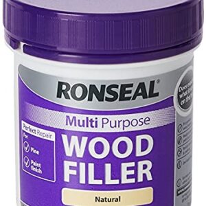 Ronseal RSLMPWFN250G 250g Natural Multi-Purpose Wood Filler Tube