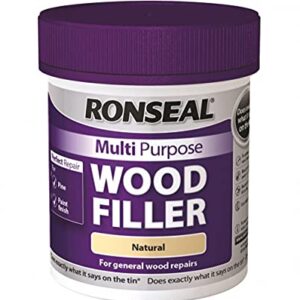 Ronseal RSLMPWFN250G 250g Natural Multi-Purpose Wood Filler Tube